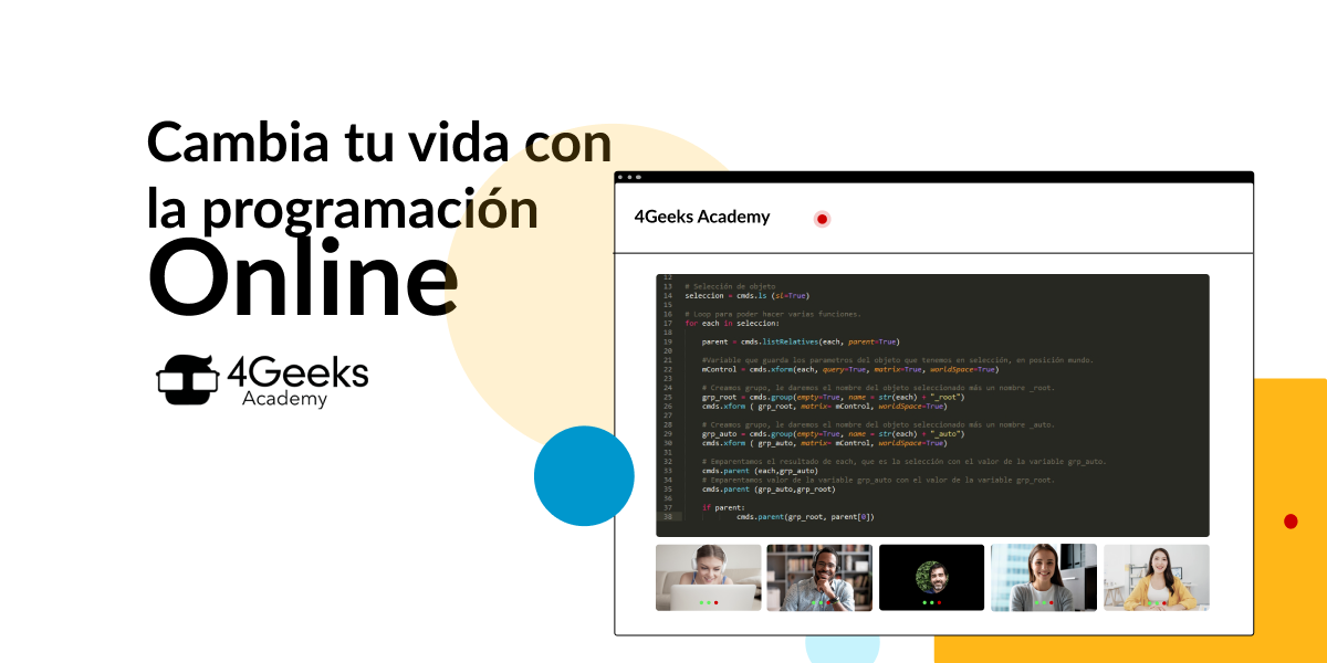 Bootcamps de Programación Online · 4Geeks Academy